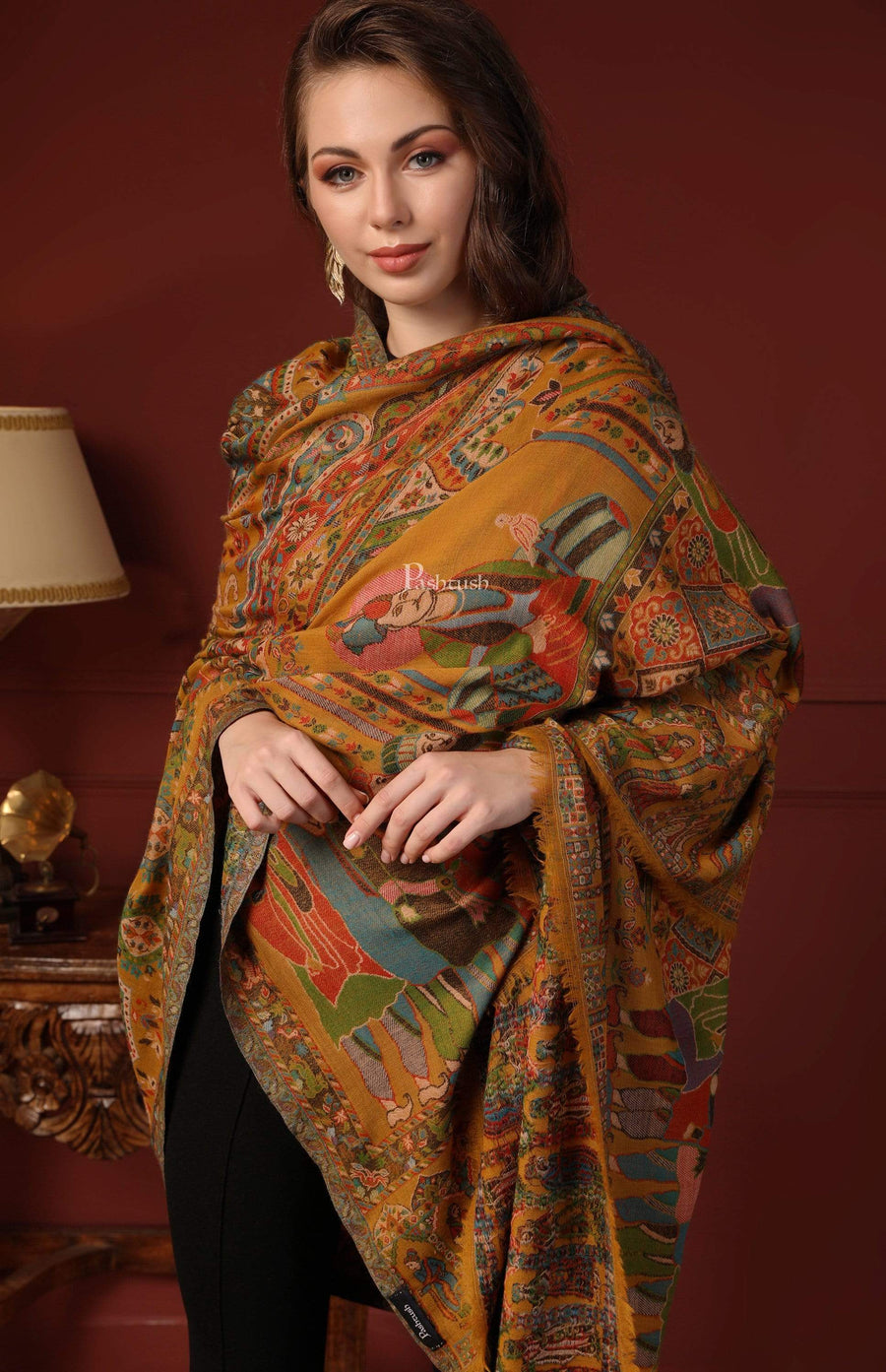 Pure Wool Woolmark Collection – Pashtush Shawl Store